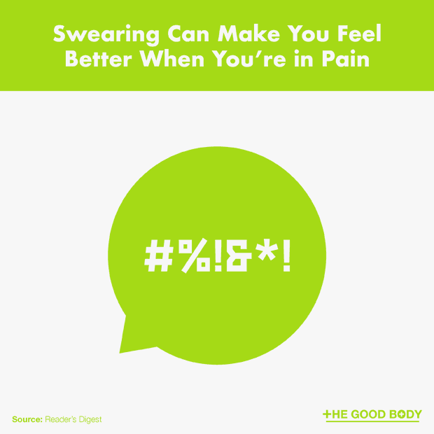 TGIF – Swearing for Pain Control? – Nutrition.Health.Life.